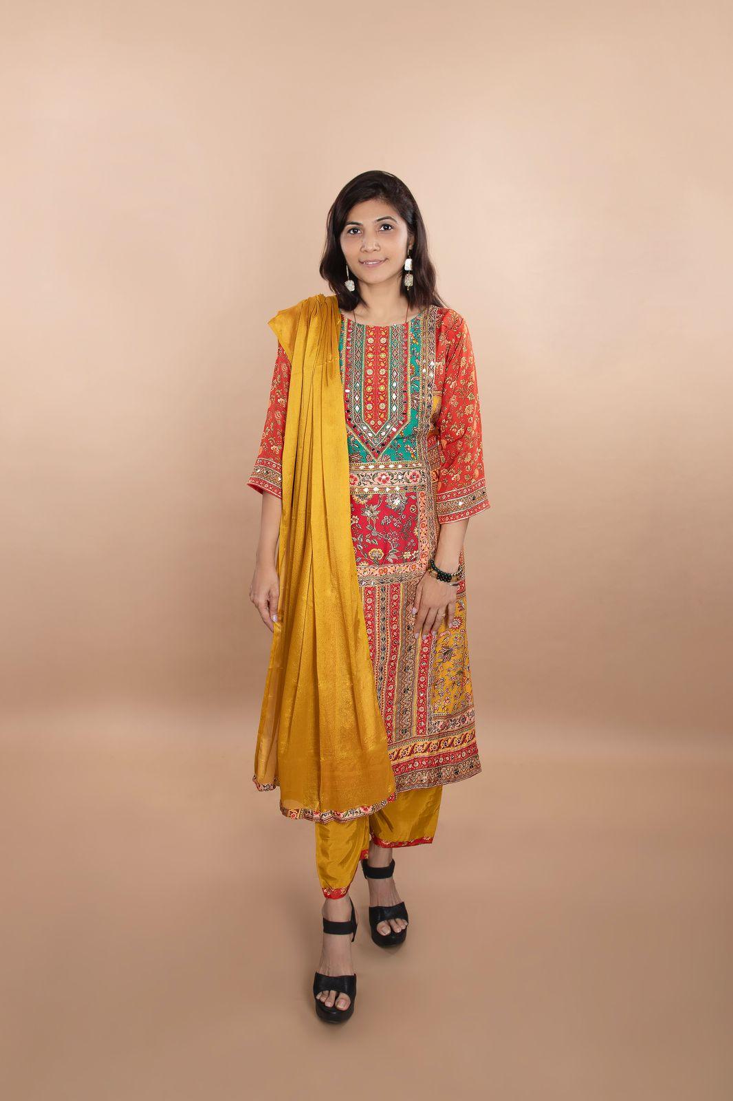 Karachi Pattern Readymade Suit